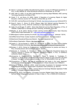 PHOTODENTRO LOR, THE GREEK NATIONAL LEARNING OBJECT REPOSITORY | PDF