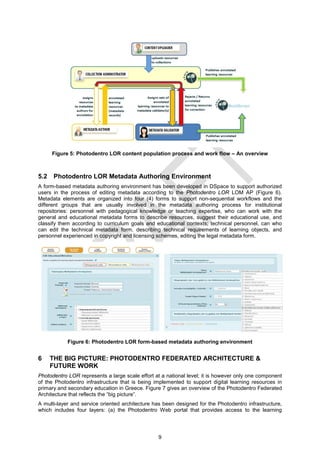 PHOTODENTRO LOR, THE GREEK NATIONAL LEARNING OBJECT REPOSITORY | PDF