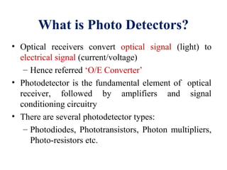 Photodetector (Photodiode) | PPT