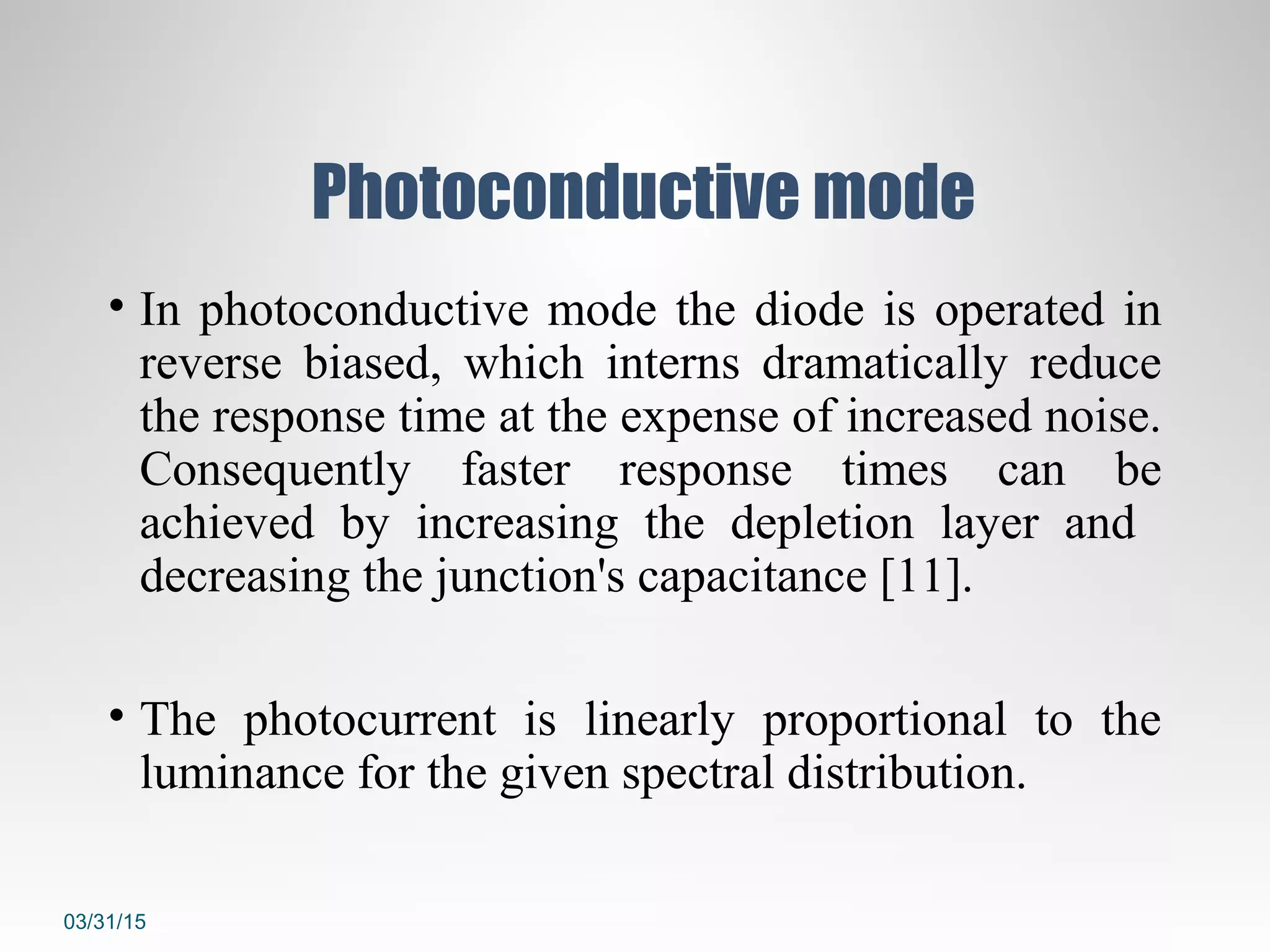 Photodetectors | PPT