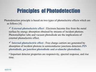 Photodetectors | PPT
