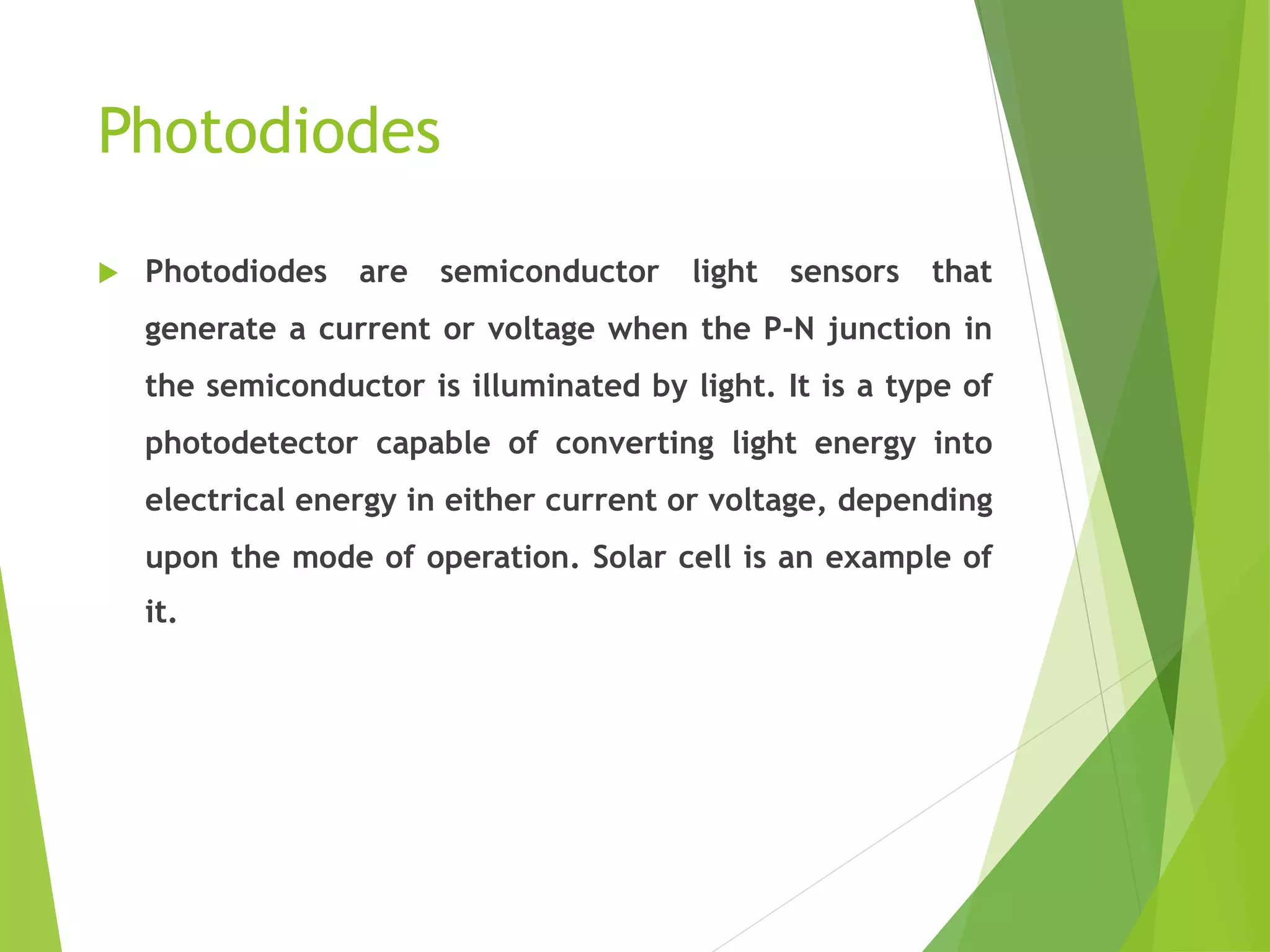 Photodiode | PPTX