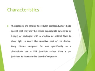 Photodiode | PPTX
