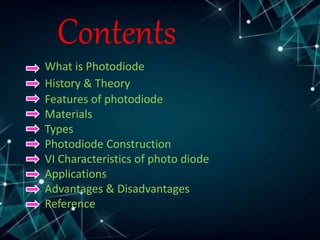 Photodiode | PPTX