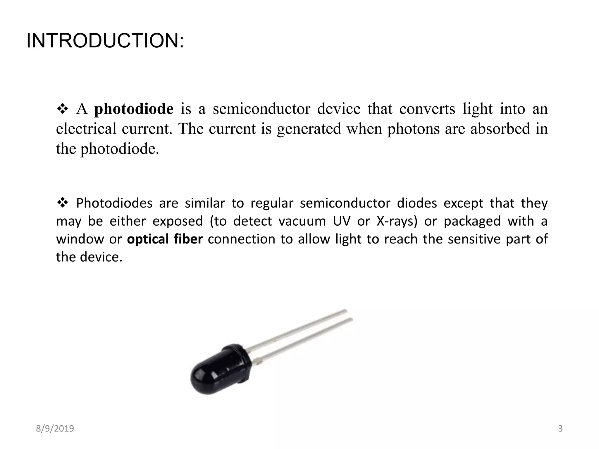 Photodiode | PPTX