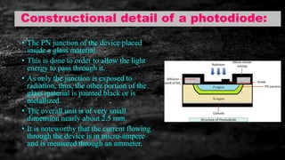 Photo diode | PPTX