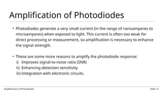 Introduction to Photodiodes & How it works | PPTX