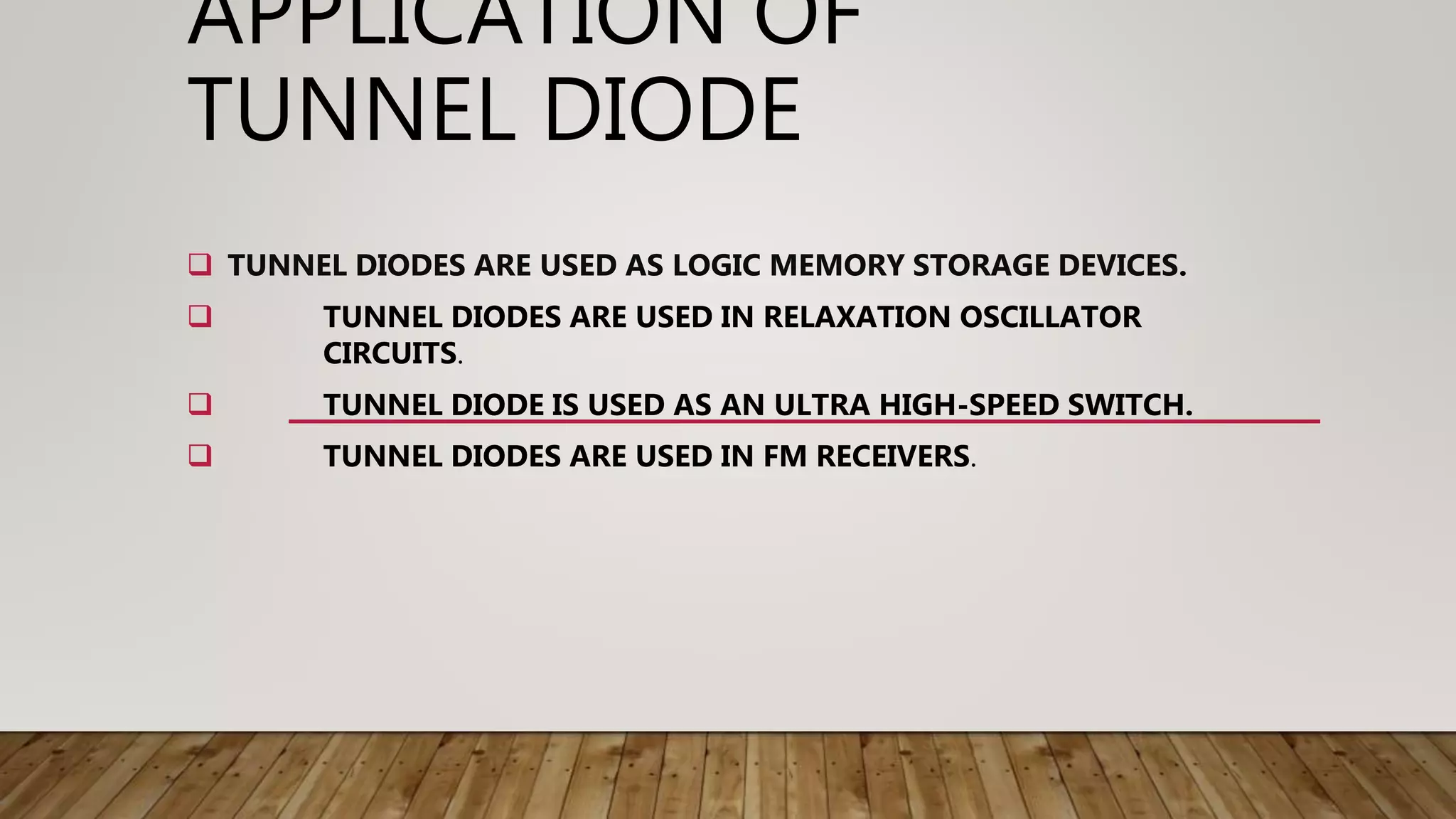 Photodiode / diode | PPTX