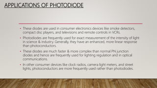 Photodiode / diode | PPTX