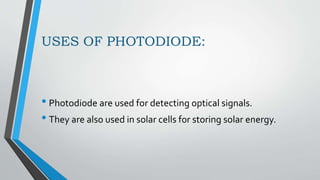 PHOTODIODE and SOLAR CELL.pptx