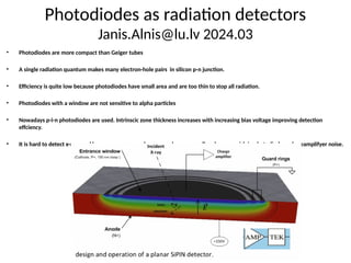 Review of Photodiode radiation sensors Aranet | PPT