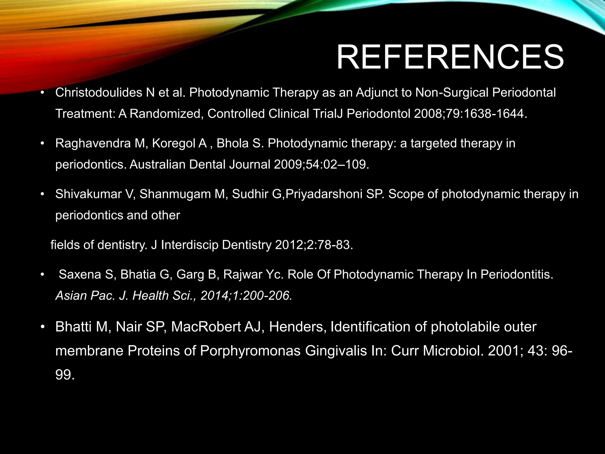 photodynamic therapy in periodontology.pptx