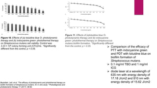 Photodynamic therapy, photothermal therapy, photoablation | PPTX