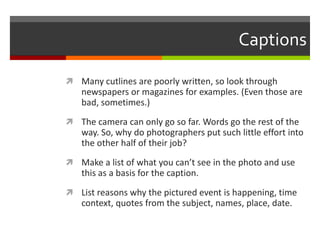 Photo Editing | PPTX