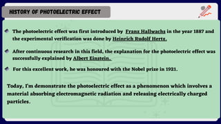 Photo electric effect | PPT