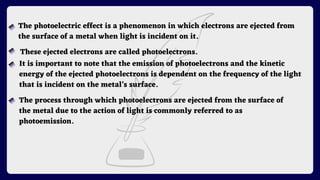 Photo electric effect | PPT