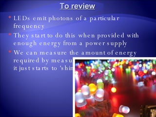 Photoelectric Effect Summary Notes | PPT