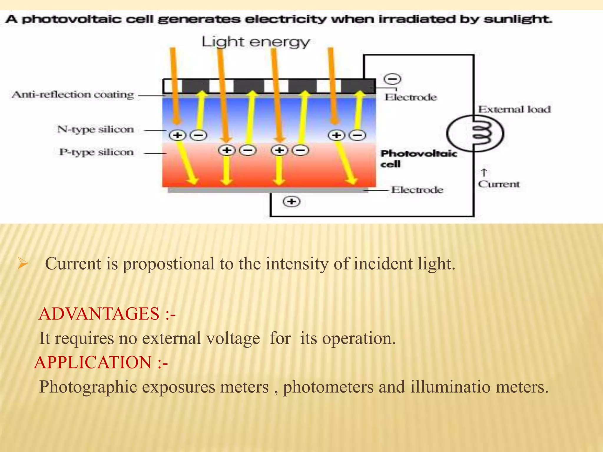 Photo electric cell | PPTX