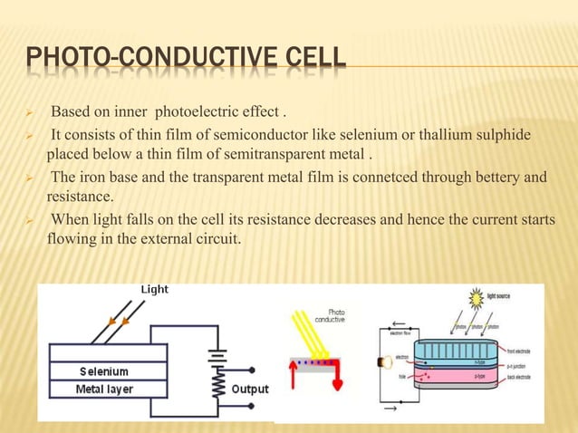 Photo electric cell | PPTX | Physics | Science
