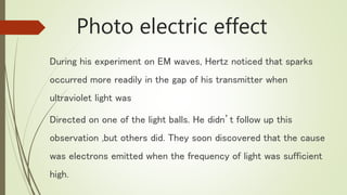 Photo electric effect | PPT