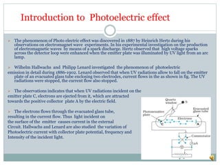 Photo electric effect 1 | PPT