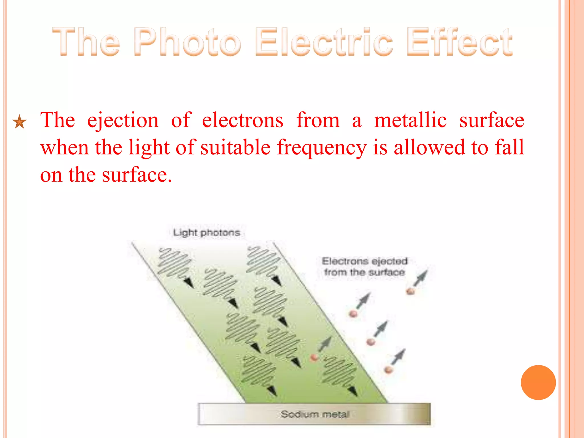 Photo electric effect | PPTX