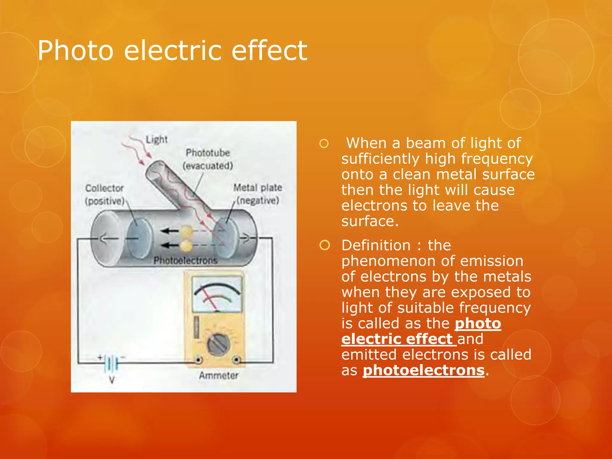 Photoelectric effect ppt | PPTX