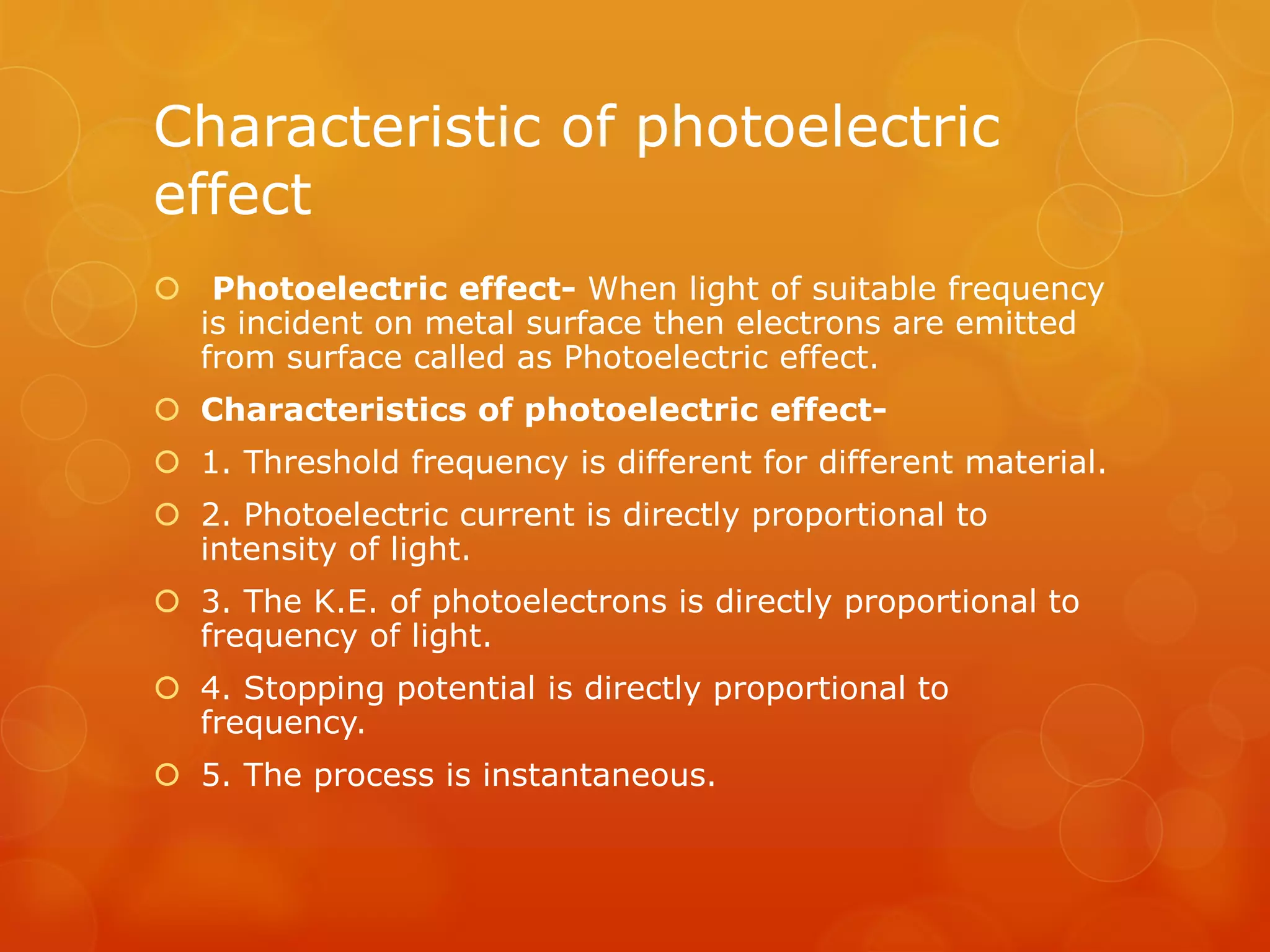 Photoelectric effect ppt | PPTX