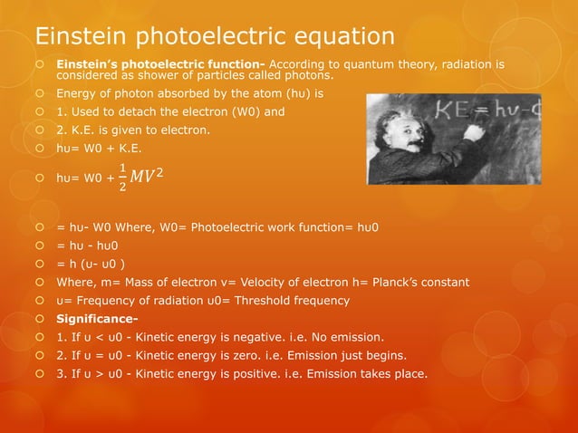 Photoelectric effect ppt | PPTX