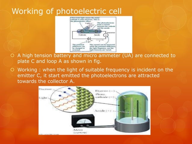 Photoelectric effect ppt | PPTX