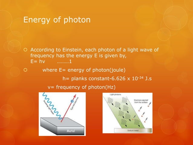 Photoelectric effect ppt