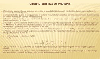Photoelectric effect & quantum behavior of light | PDF