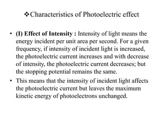 Photoelectric Ppt. by- Kshitij Dhabarde.pptx | Chemistry | Science