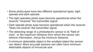 PHOTO ELECTRIC SENSORS [Autosaved].pptx