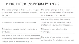 PHOTO ELECTRIC SENSORS [Autosaved].pptx