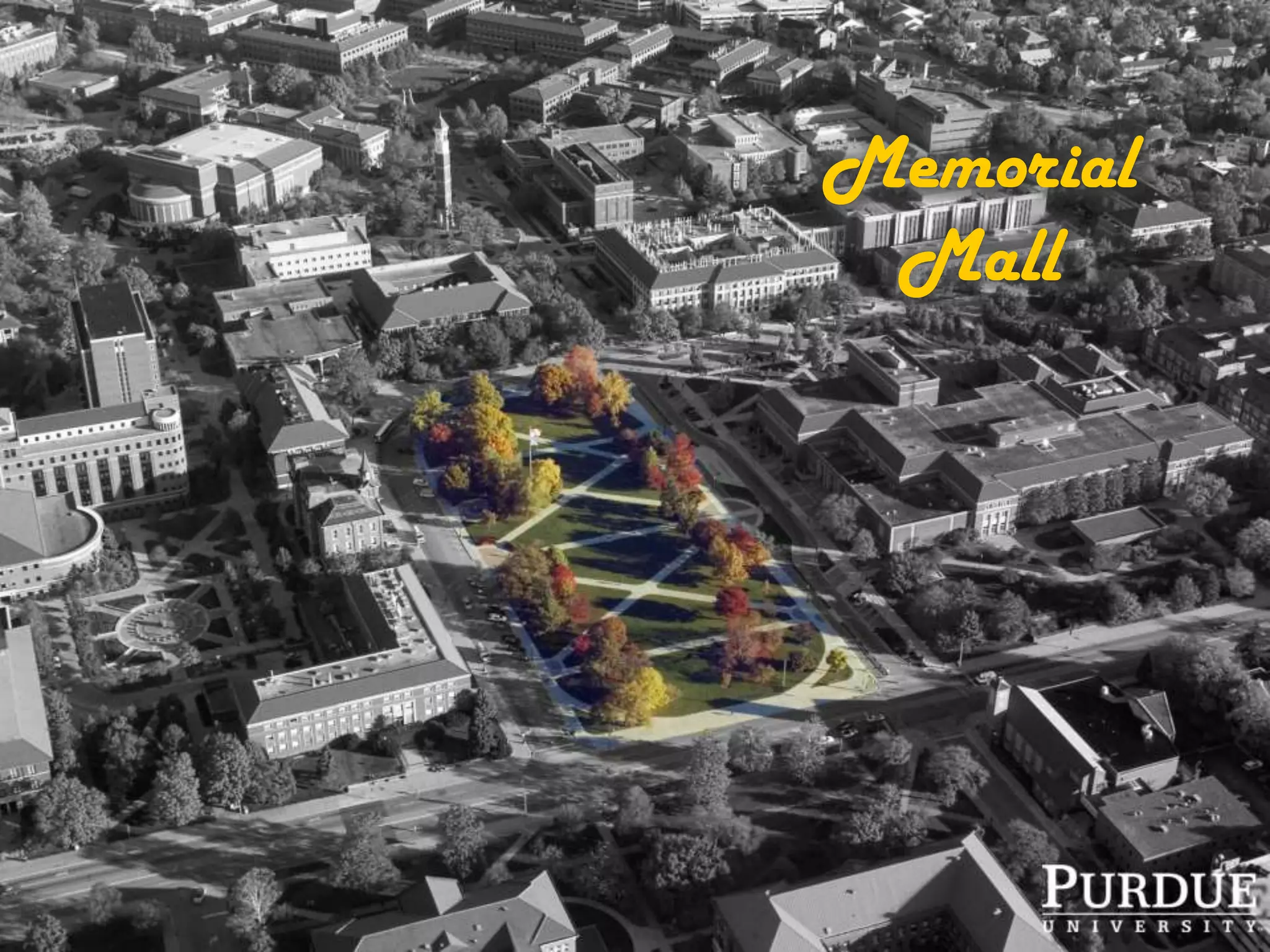 Purdue's Memorial Mall | PPTX