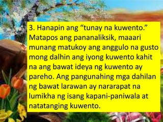 Photo essay/sanaysay ng larawan | PPTX