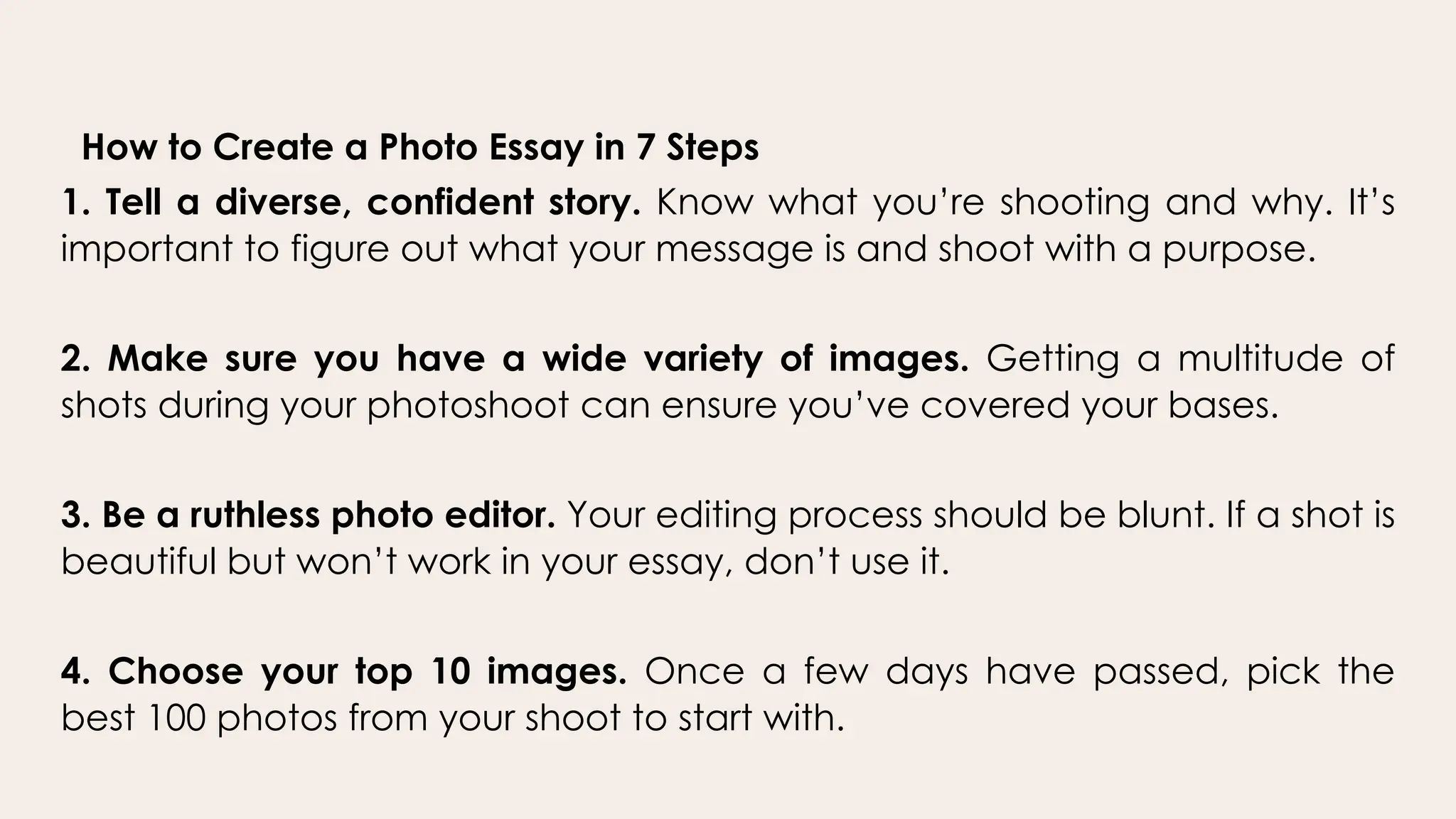 PHOTO_ESSAY_Tipsonhowtomakeaphotoes.pptx