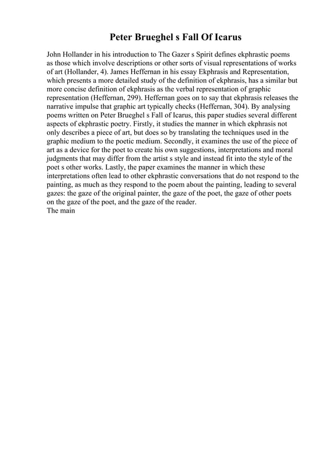 Photo Essay Example.pdf | Poetry | Books and Literature