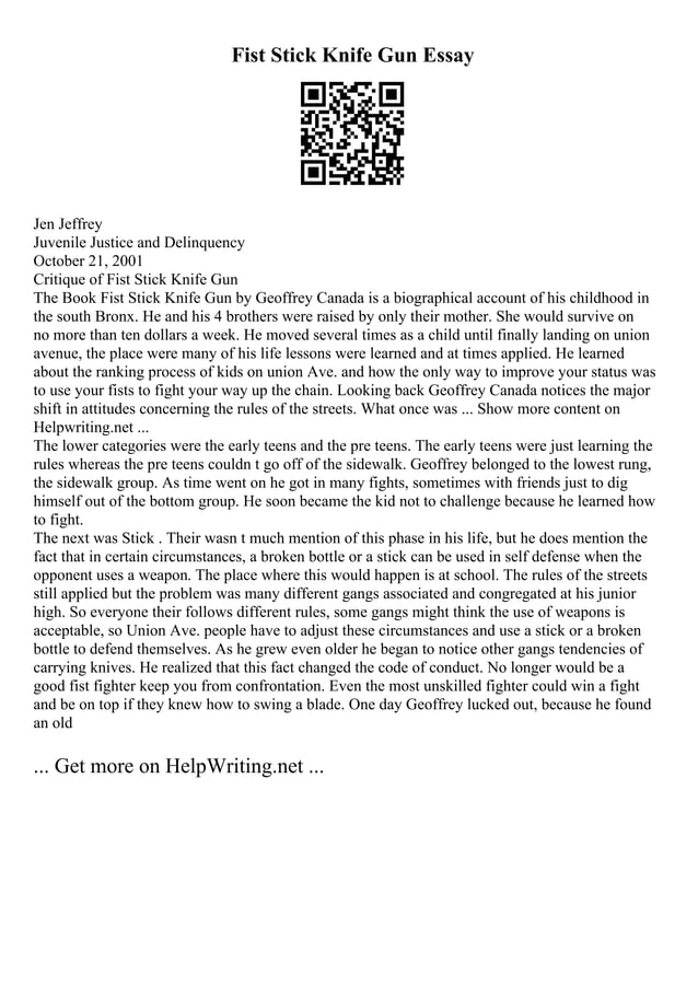 Photo Essay Examples For High School | PDF