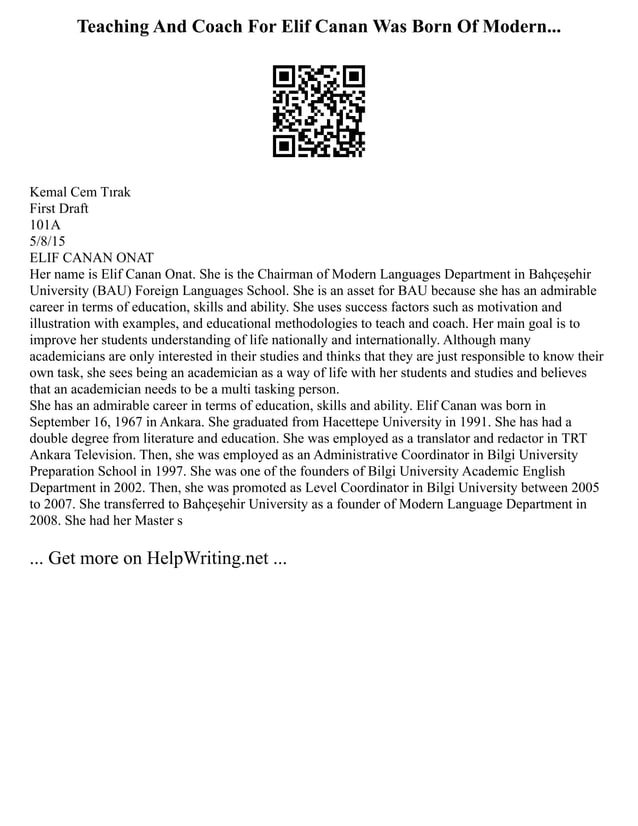 Photo Essay Examples For Students - History Essay N | PDF