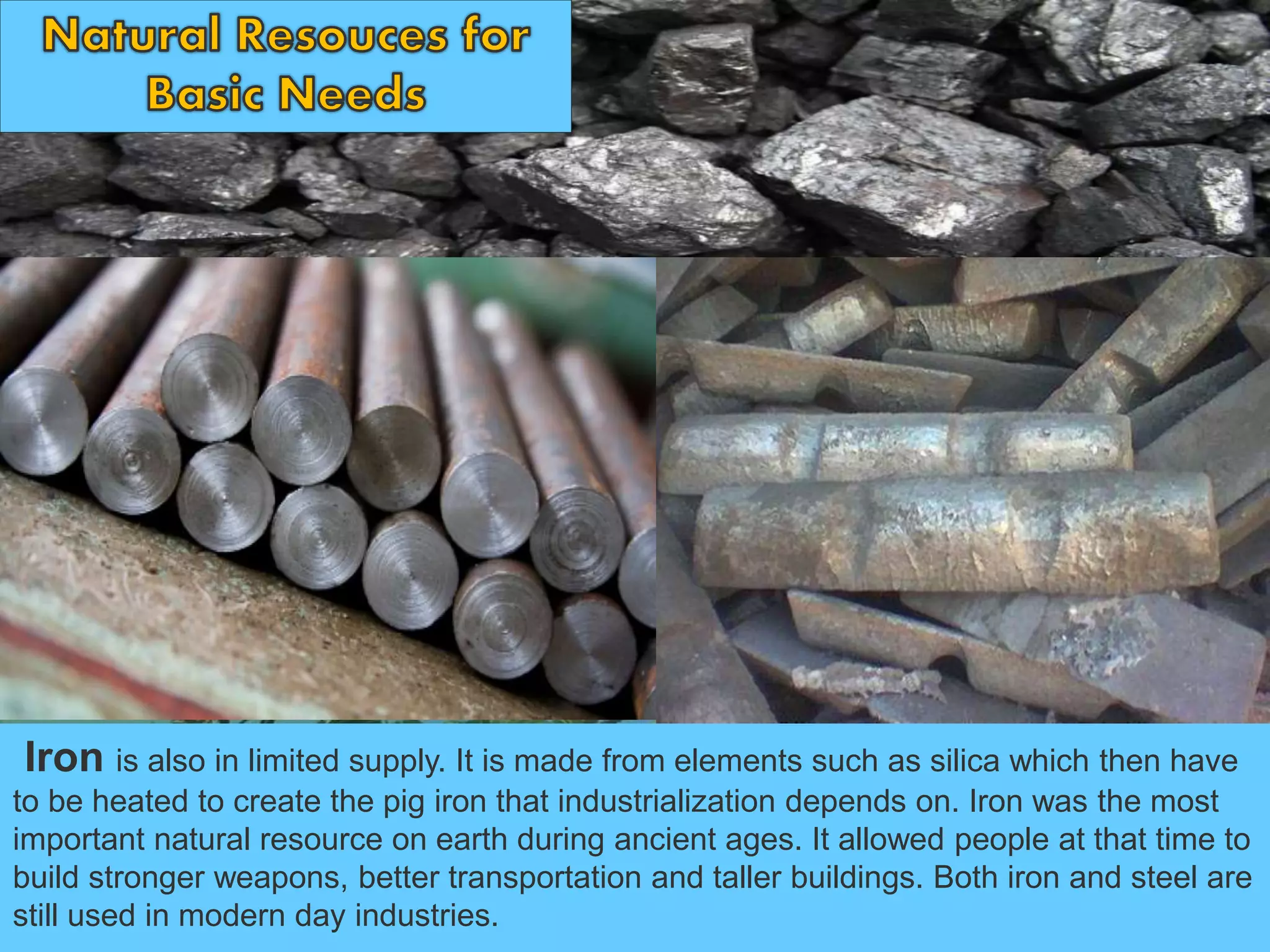 EARTH'S NATURAL RESOURCES | PPTX