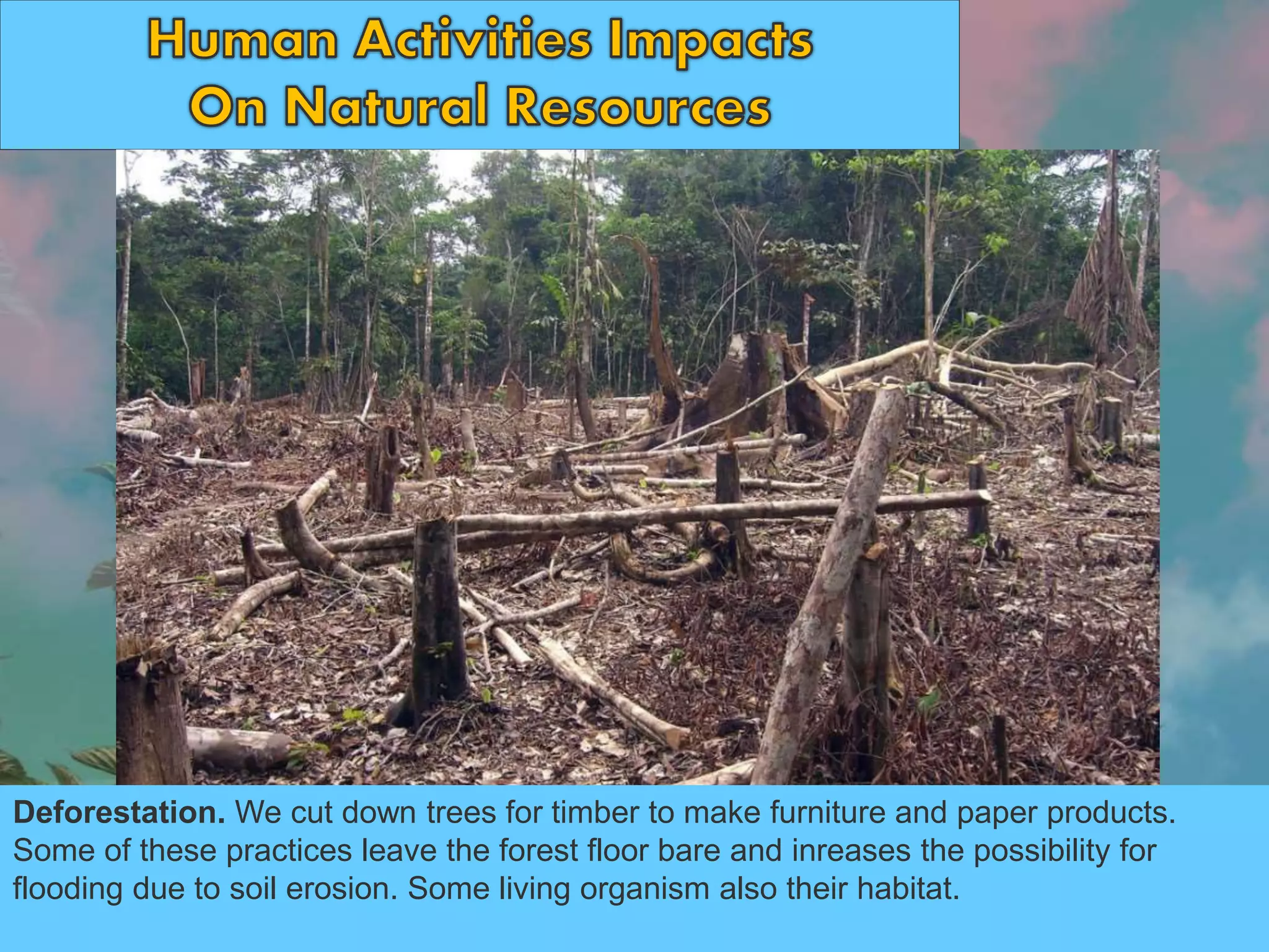 EARTH'S NATURAL RESOURCES | PPT