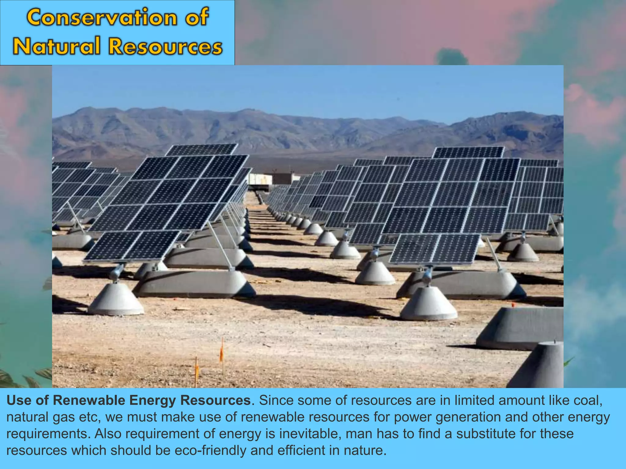 EARTH'S NATURAL RESOURCES | PPT