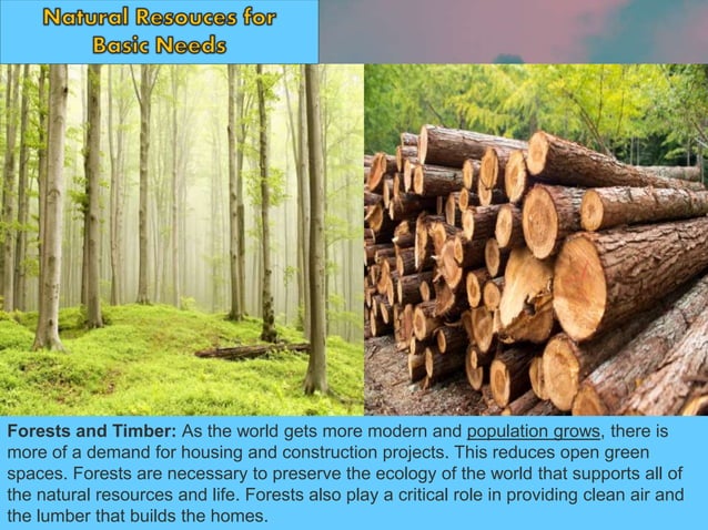 EARTH'S NATURAL RESOURCES | PPTX