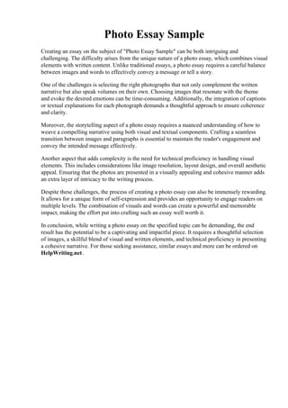 Photo Essay Sample.pdf