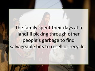 Photo essay the story of a rag picker | PPT