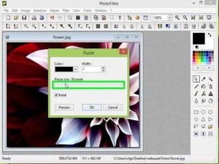 Επεξεργασία εικόνας με PhotoFiltre | PPTX