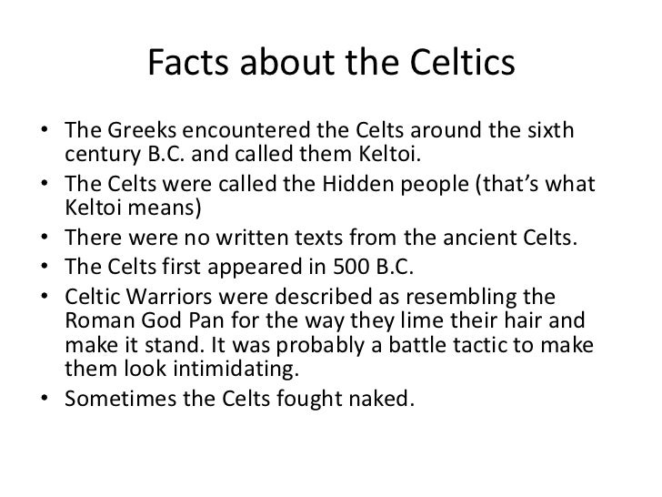 Photo gallery of the Ancient Celts