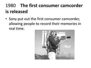 Photogaphy timeline | PPT